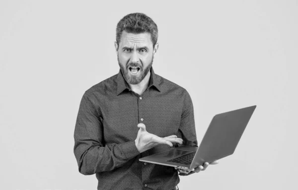 Man angry computer Stock Photos, Royalty Free Man angry computer Images | Depositphotos