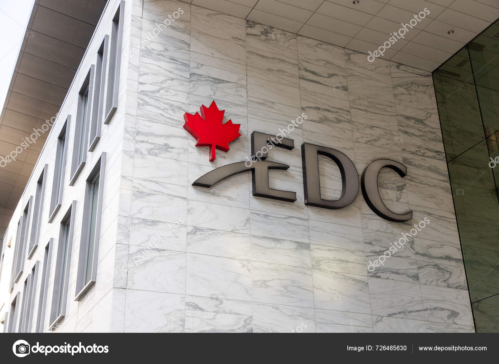Ottawa Canada June 2024 Edc Headquarters Ottawa Downtown Export ...