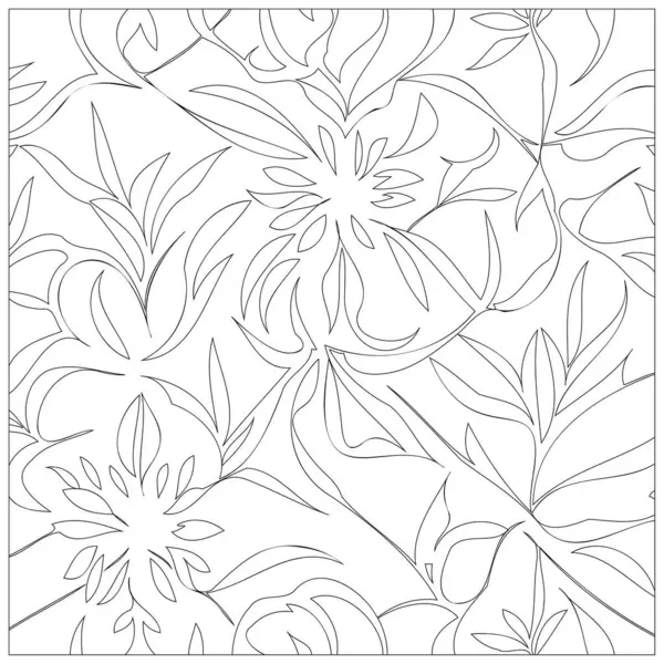 11,043,710 Flores esquema lineal Vector Images | Depositphotos