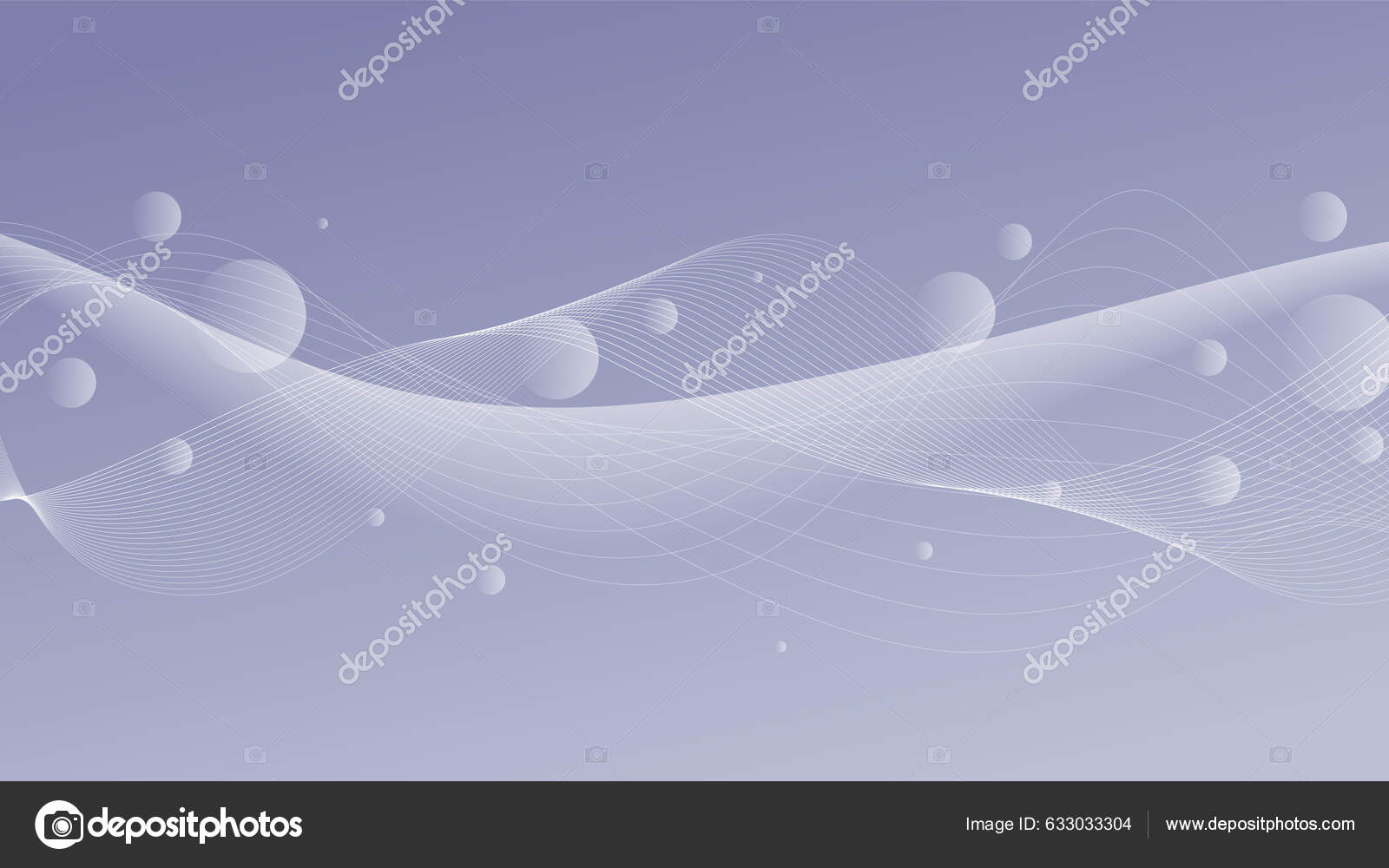 Wavy Lines Background Combined Circle Shapes Stock Vector by ©alepdaru ...