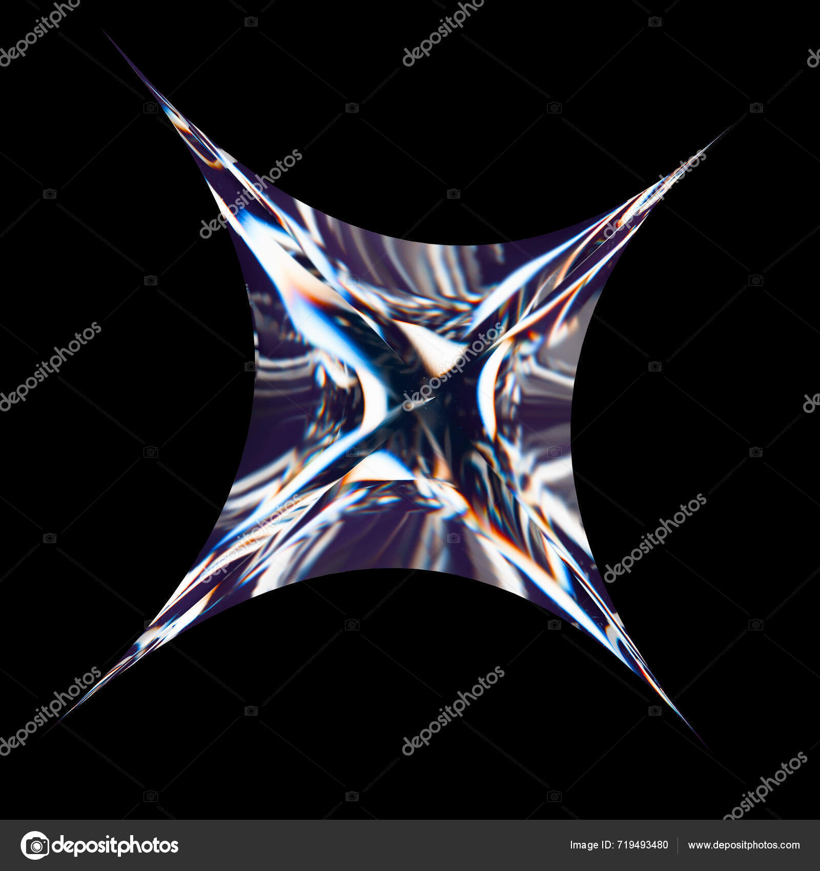 Star Figure Glass Render — Stock Photo © ImagineStorm #719493480