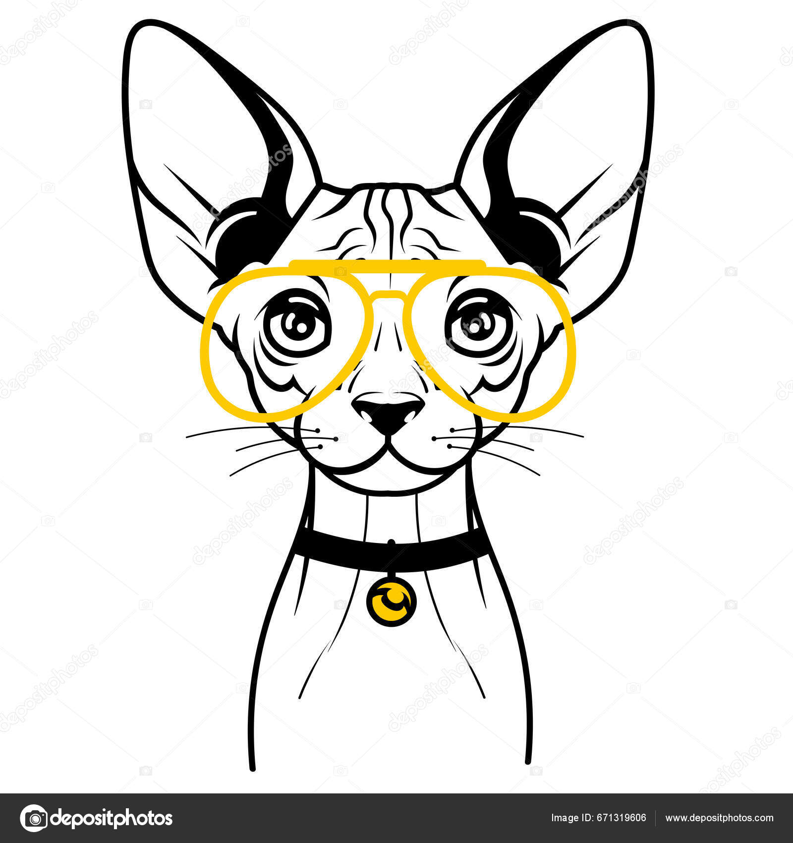 Cats Climbing Silhouette