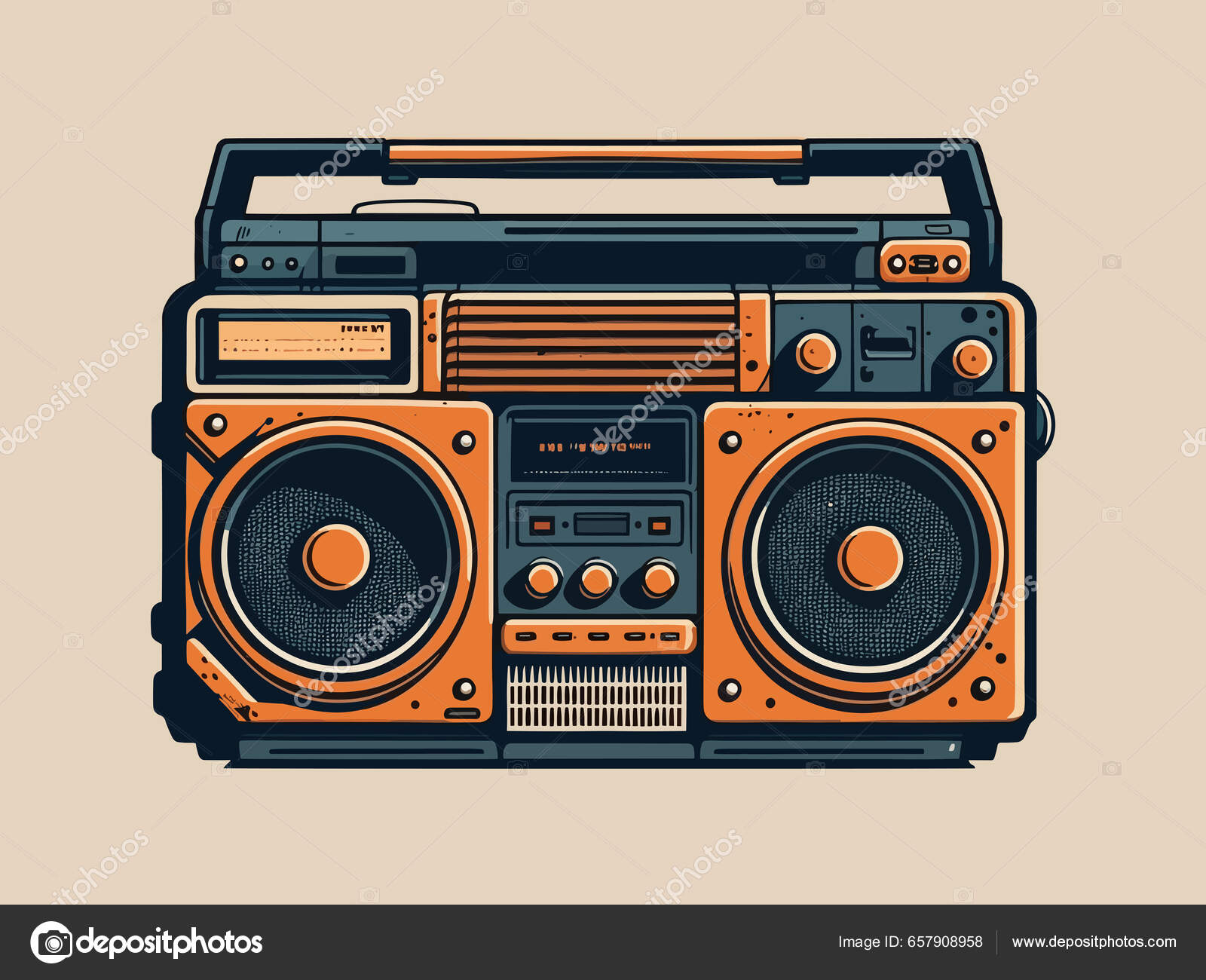 Boombox Graphic