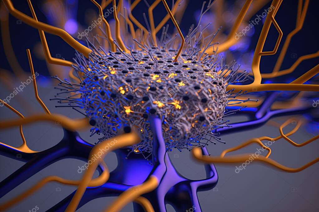 Las neuronas de un cerebro de IA se utilizan para el aprendizaje ...