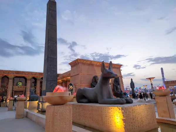 Riyadh,Saudi Arabia-Dec 25, 2025:Boulevard World of Riyadh. Visitors in ...