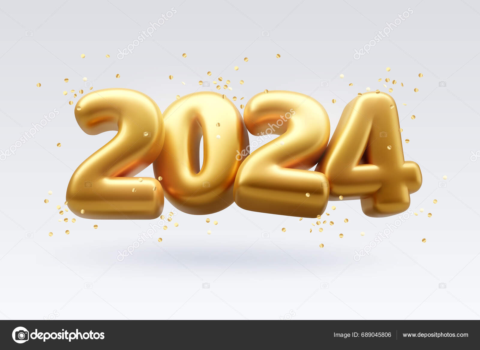 Vector 2024 Golden Numbers Happy New Year 2024 Concept Stock Vector by ... Vector 2024 Golden Numbers Happy New Year 2024 Concept Stock Vector by ...