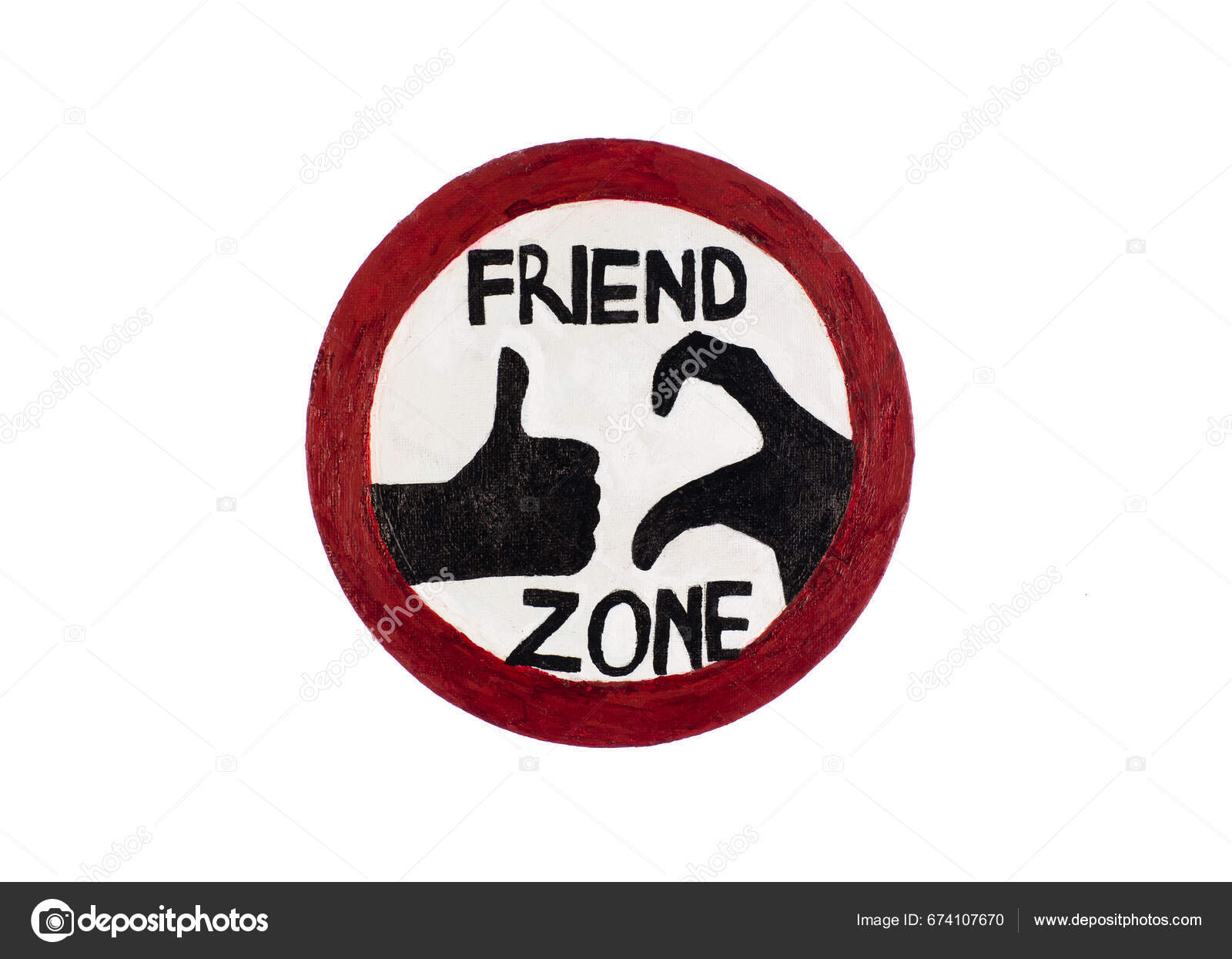 Friend Zone Sign