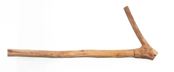 Ancient Shepherd Staff Wooden Background — Stock Photo © serikbaib ...