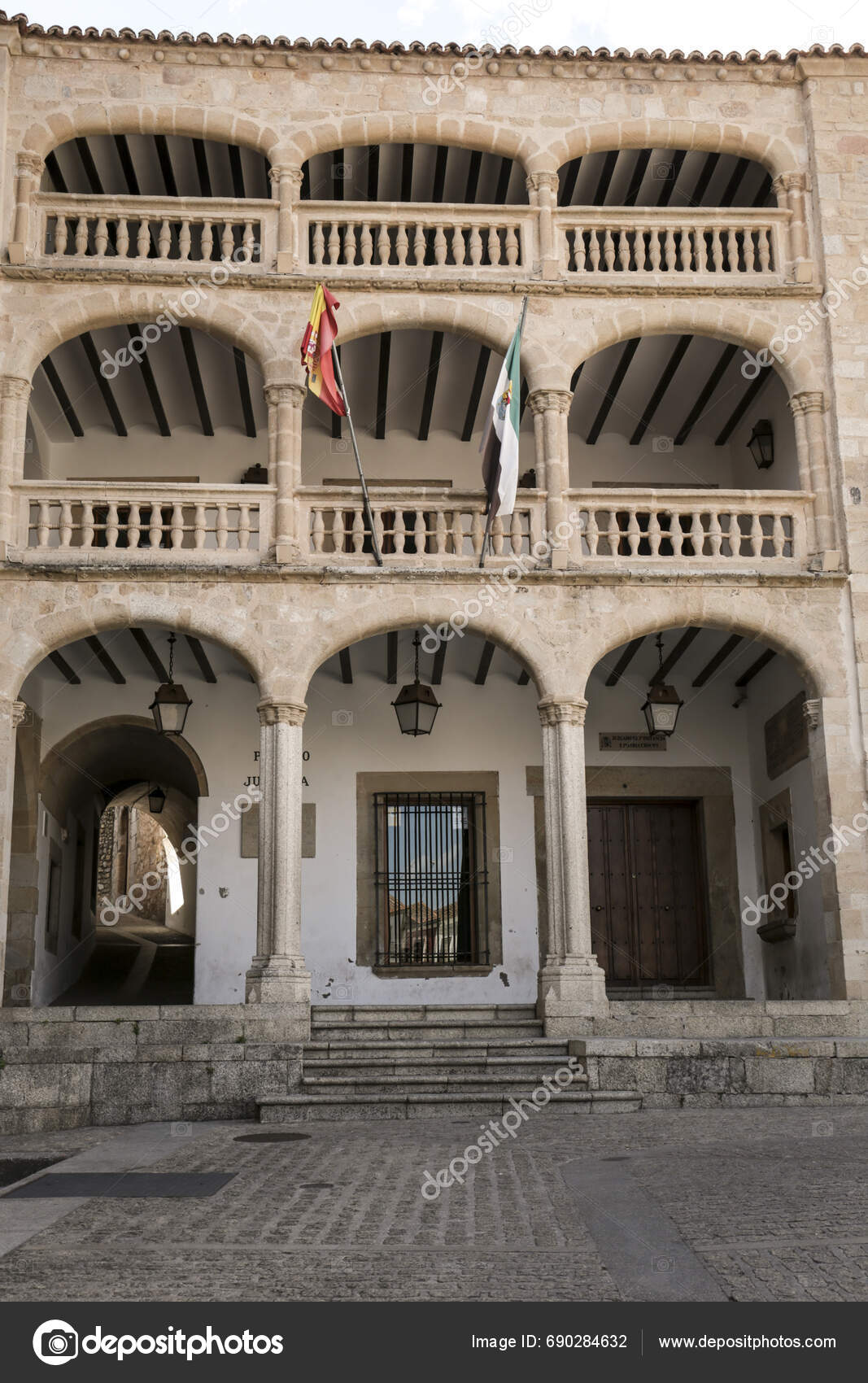 Trujillo Extremadura Spain October 2023 Architectural Details Canon ...