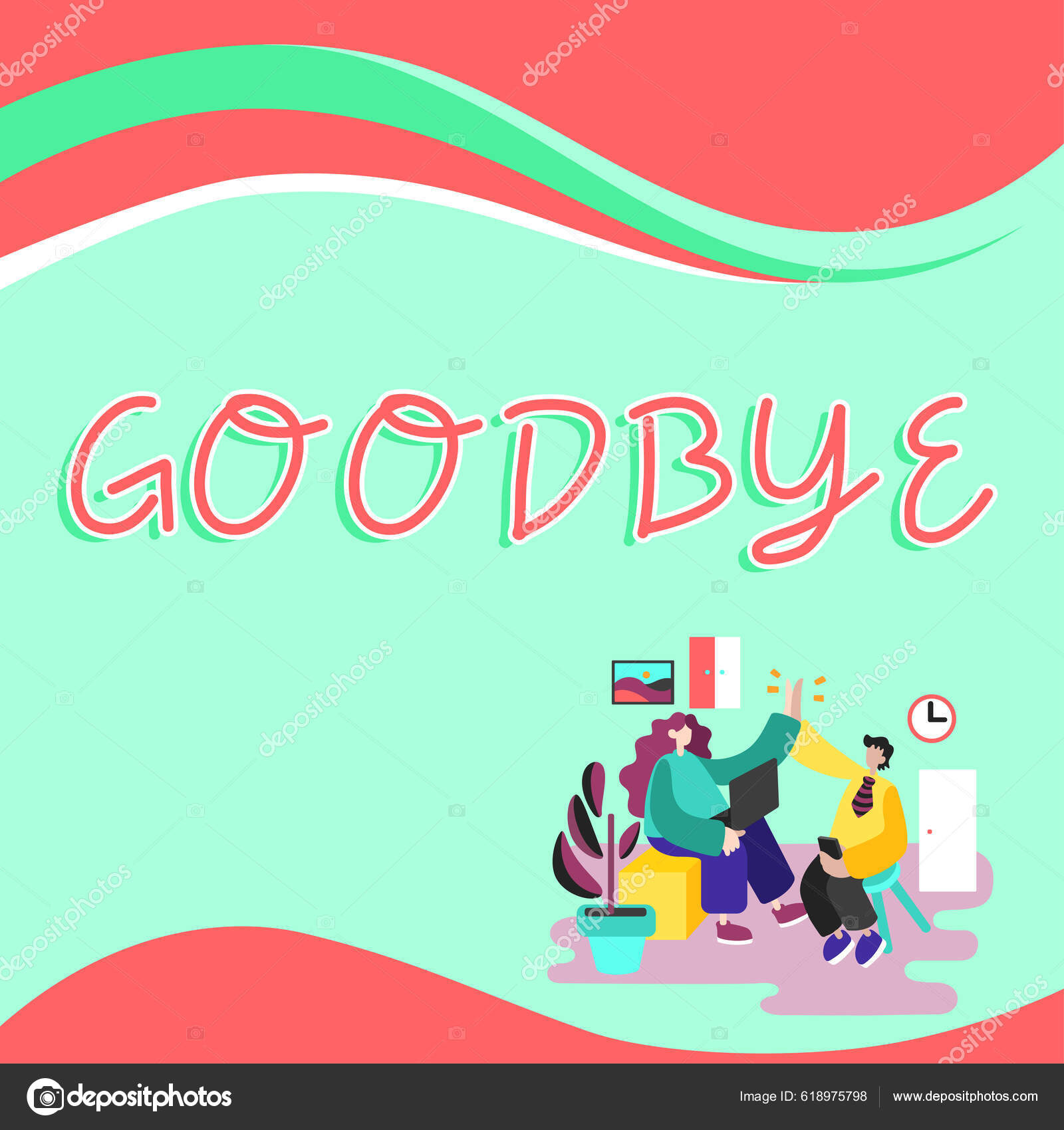 Office Farewell Clipart