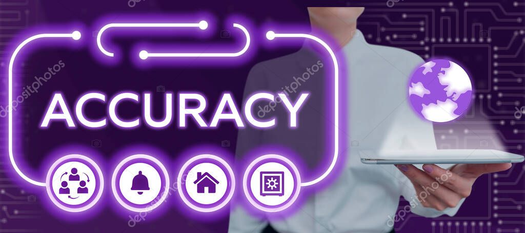 Texto que muestra inspiración Precisión, Concepto significado se ...