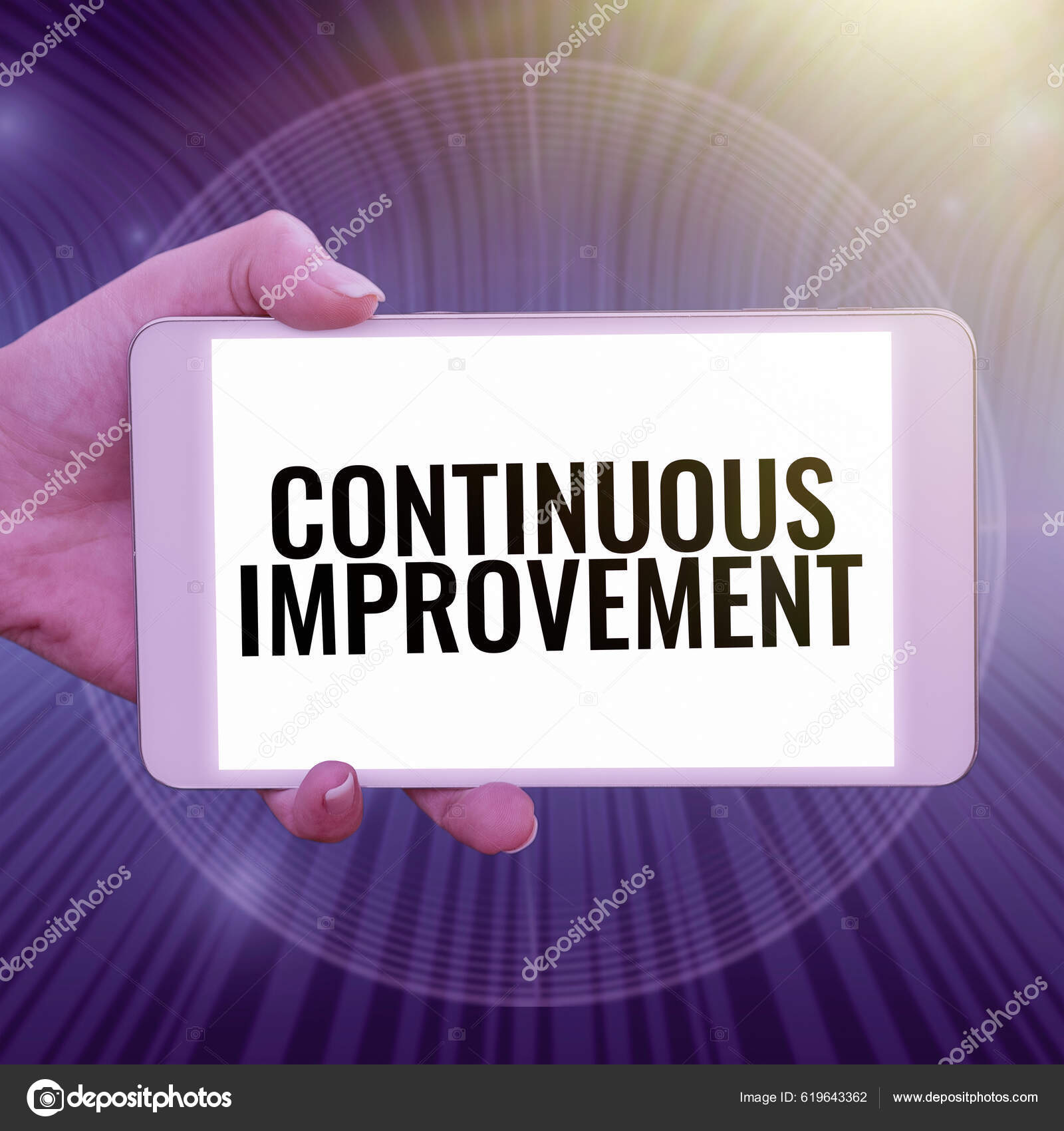 Inspiration Showing Sign Continuous Improvement Business Overview ...