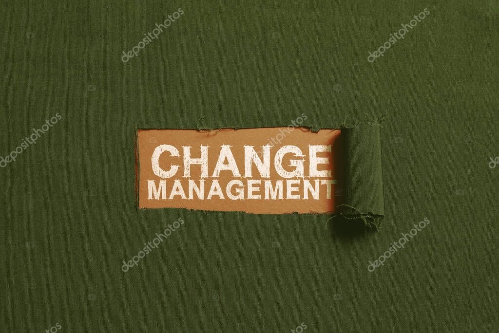 Visualización conceptual Change Management, Word Escrito en desarrollo ...