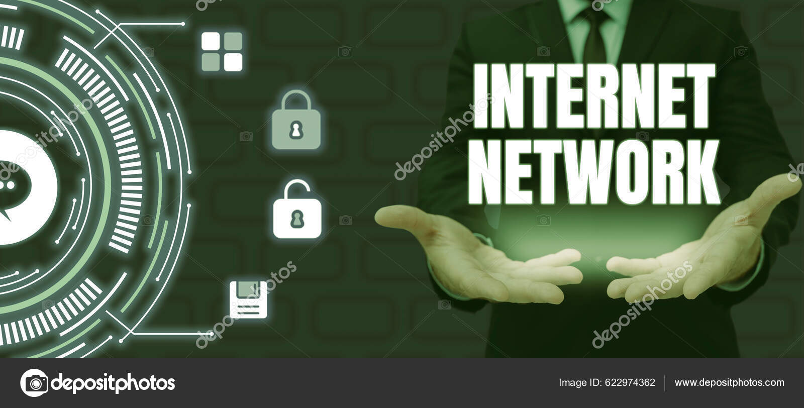 Inspiration Showing Sign Internet Network Business Idea Connects ...