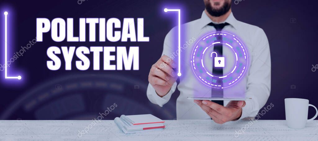 Se al que muestra el sistema pol tico, visi n general del negocio el proceso para tomar ...