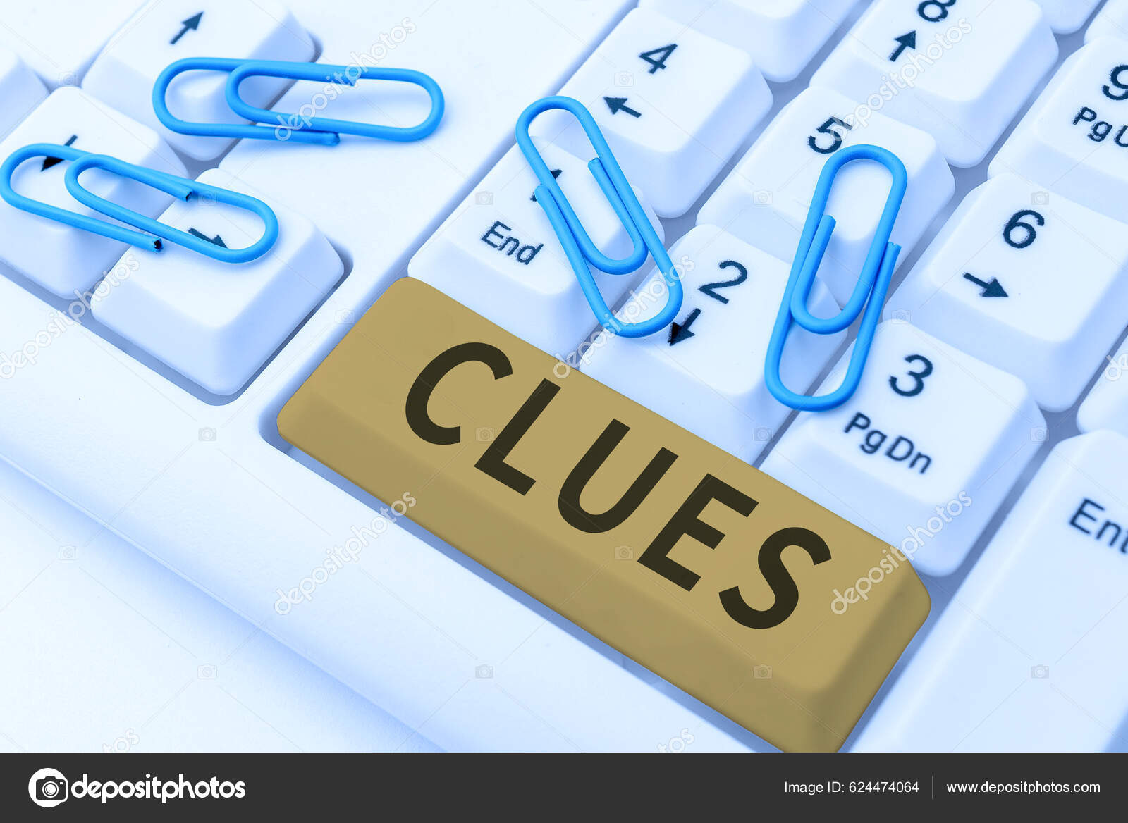 Hand Writing Sign Clues Internet Concept Piece Evidence Information ...