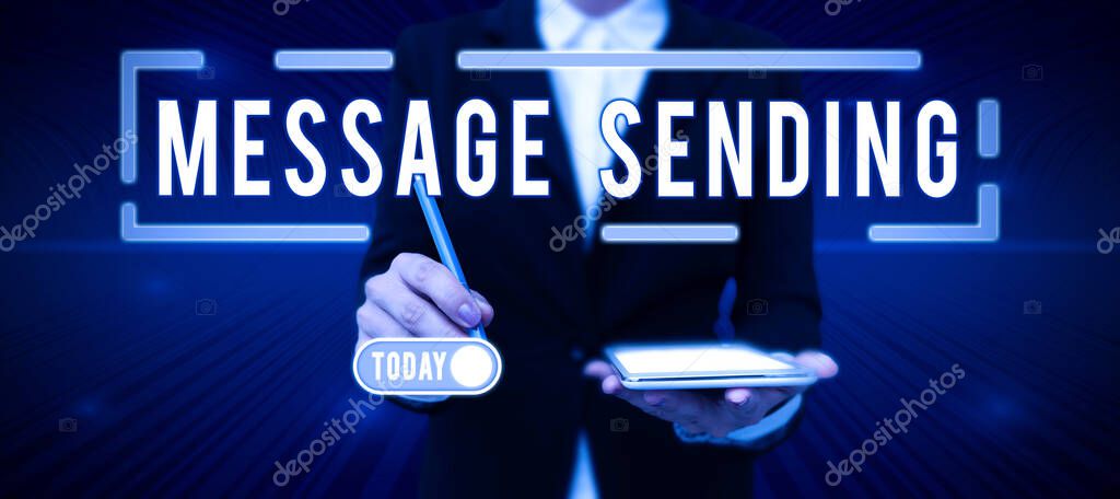 Visualizaci n conceptual Env o de mensajes, Concepto que significa transmitir o comunicar ...