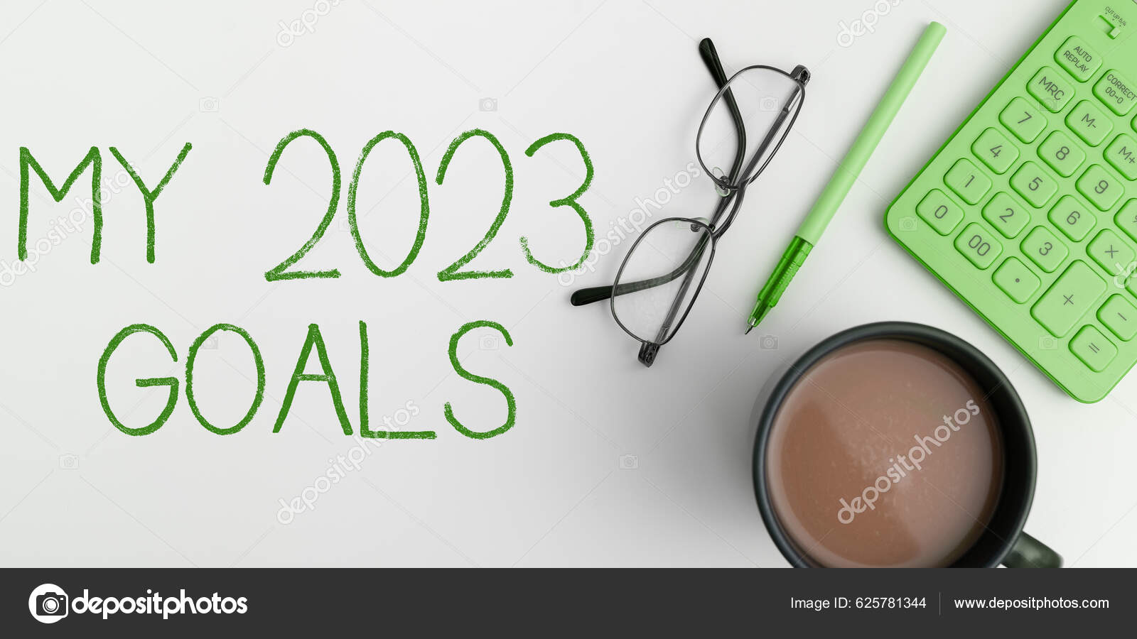 Sign Displaying 2023 Goals Internet Concept Setting Personal Goals ...