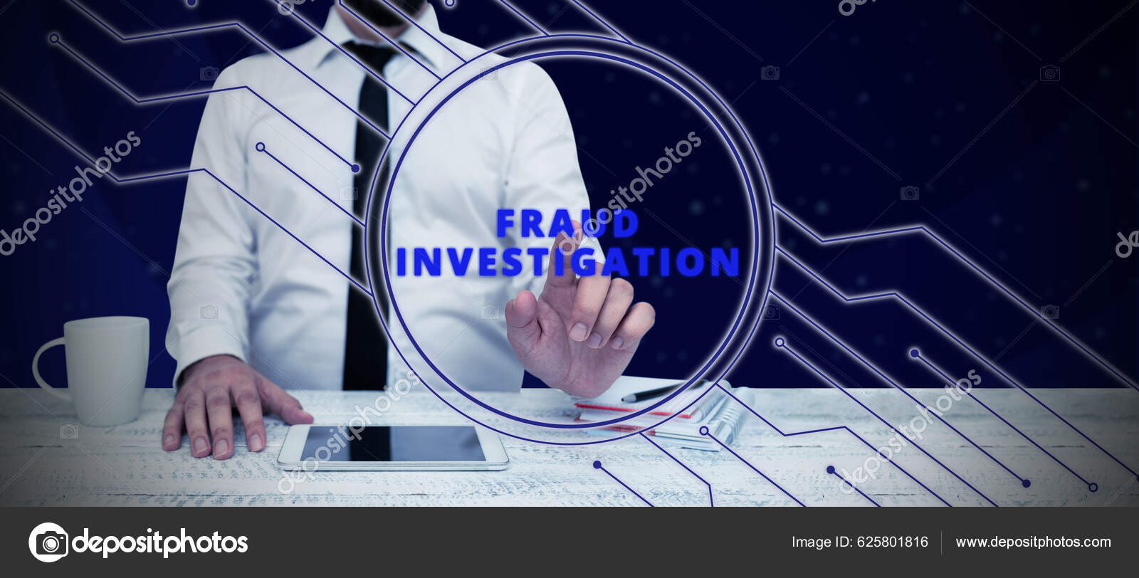 Conceptual Caption Fraud Investigation Word Process Determining Whether ... Conceptual Caption Fraud Investigation Word Process Determining Whether ...