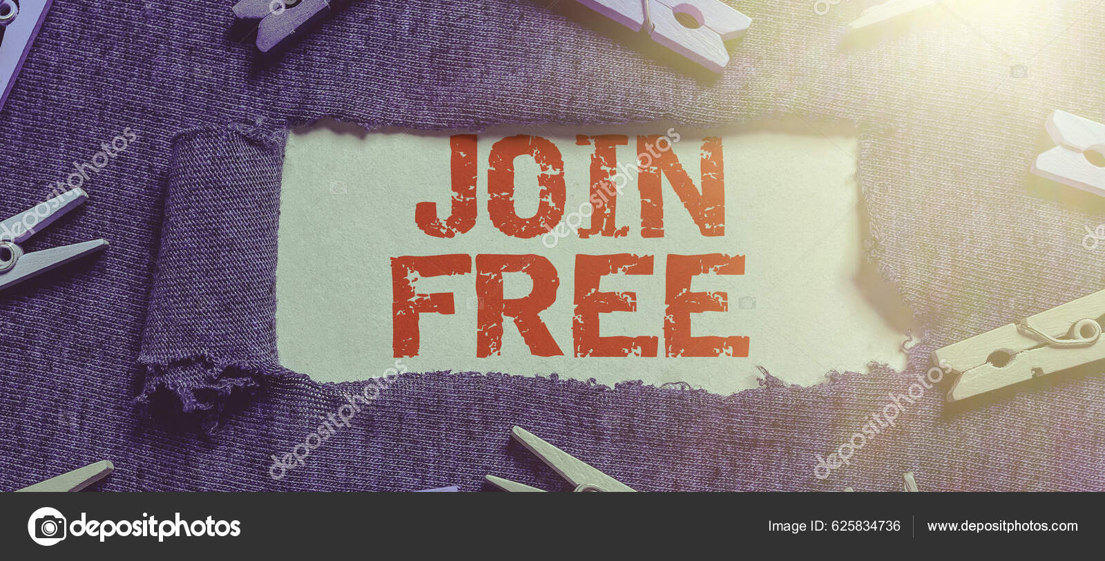 Text Caption Presenting Join Free Word Written Act Instance Joining ...