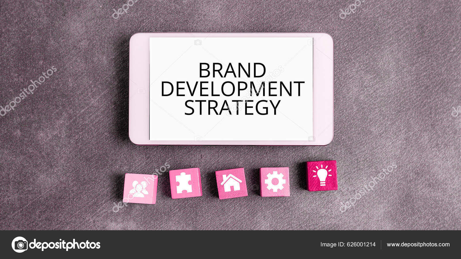 Conceptual Caption Brand Development Strategy Business Concept Defining ...