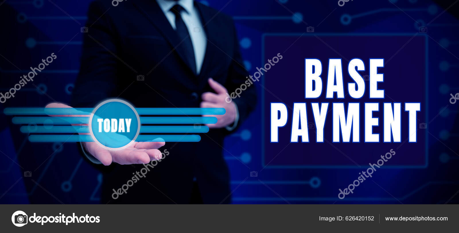 Conceptual Caption Base Payment Word Amount Pay Standard Work Period ...