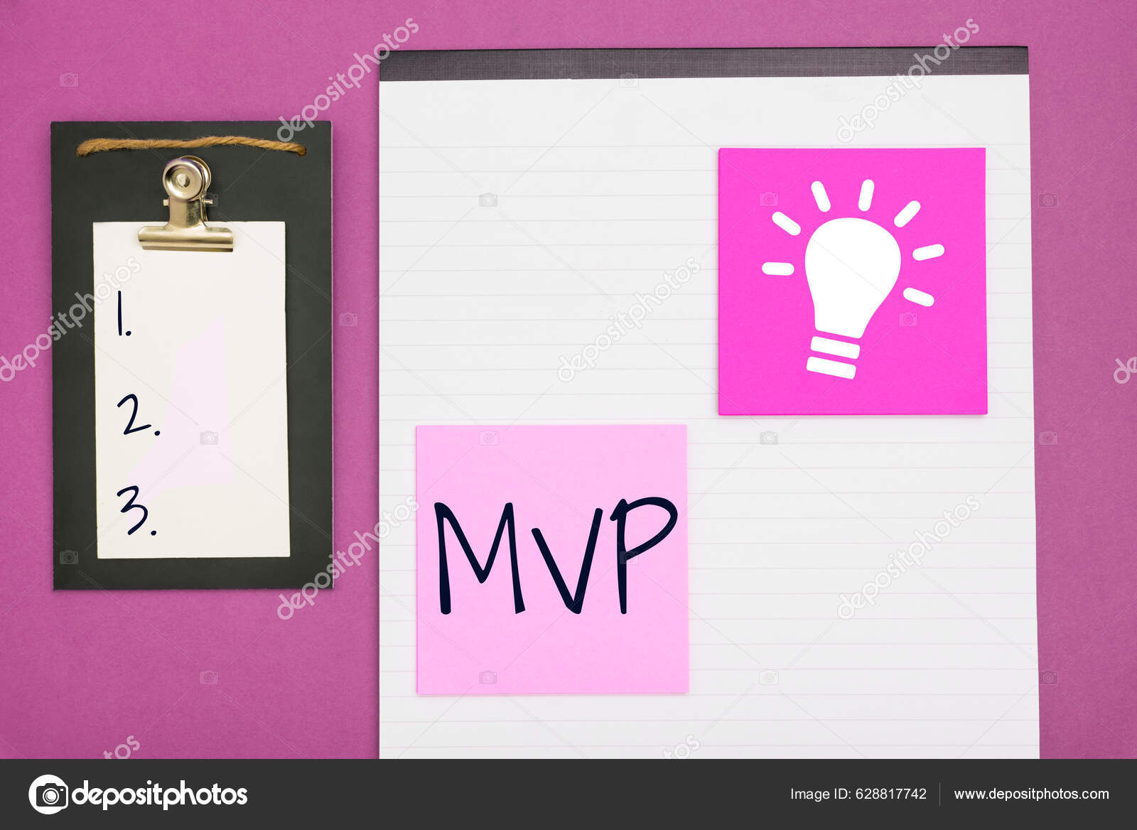 Writing Displaying Text Mvp Conceptual Photo Investment Strategy ...