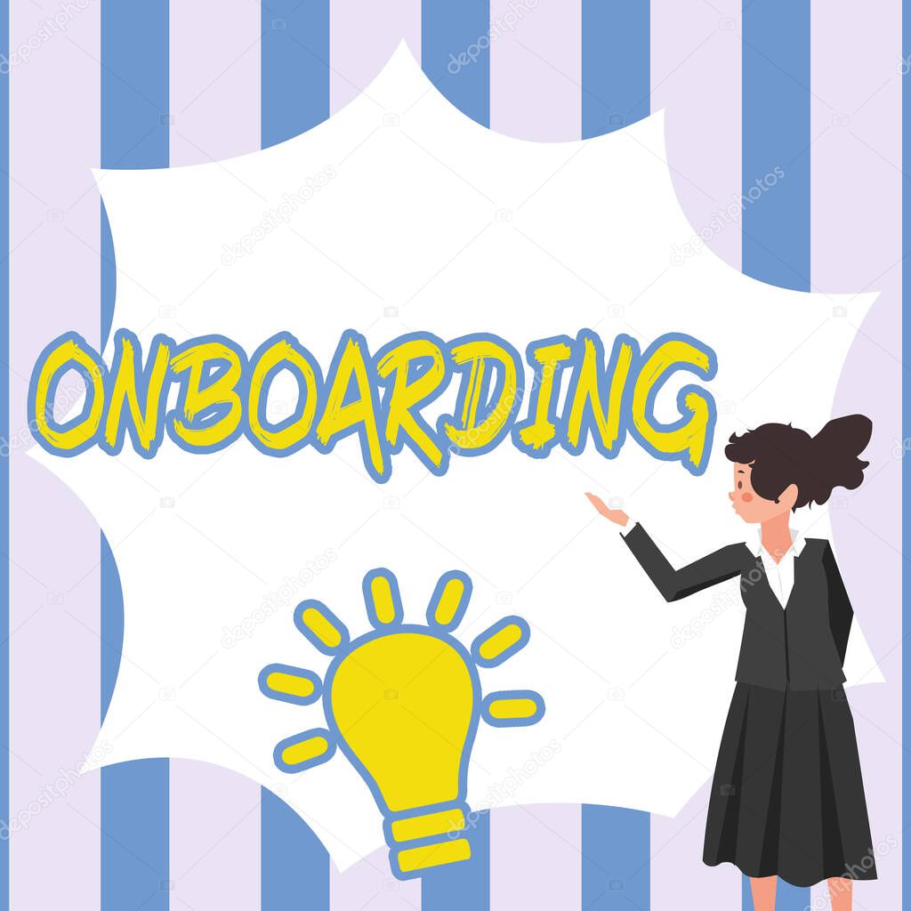 Texto que presenta Onboarding, Idea de negocio Proceso de integración ... Texto que presenta Onboarding, Idea de negocio Proceso de integración ...