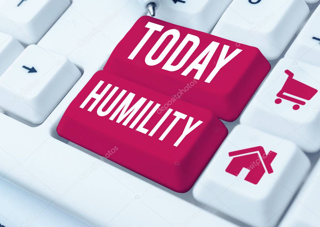 Exhibición conceptual Humildad, Concepto que significa ser Humilde es ...