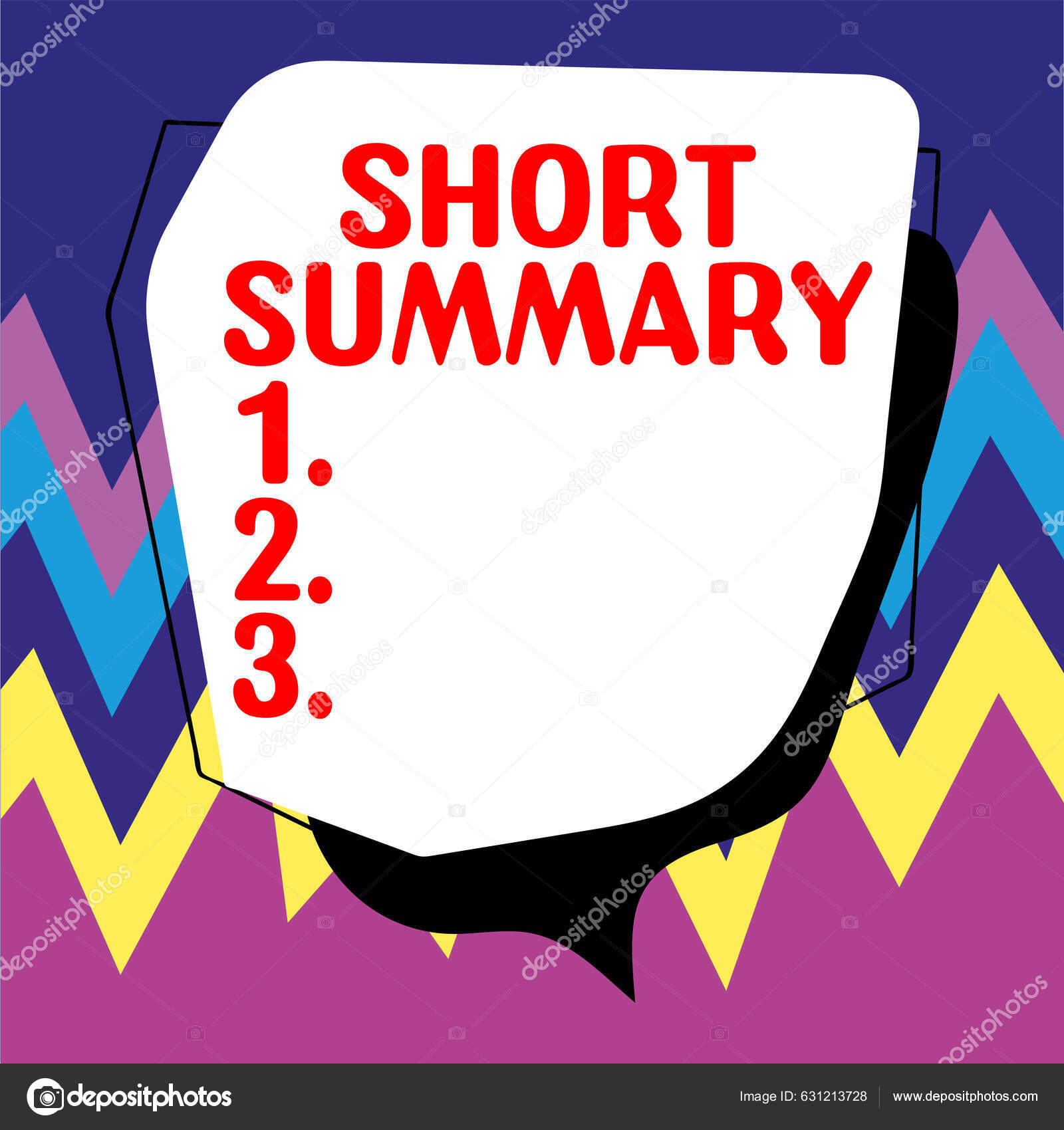 Sign Displaying Short Summary Concept Meaning Brief Statement Main ... Sign Displaying Short Summary Concept Meaning Brief Statement Main ...