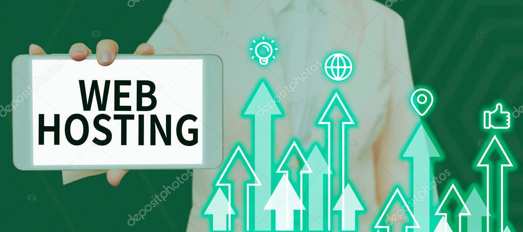 Letrero que muestra Web Hosting, Visión general de la empresa La ...