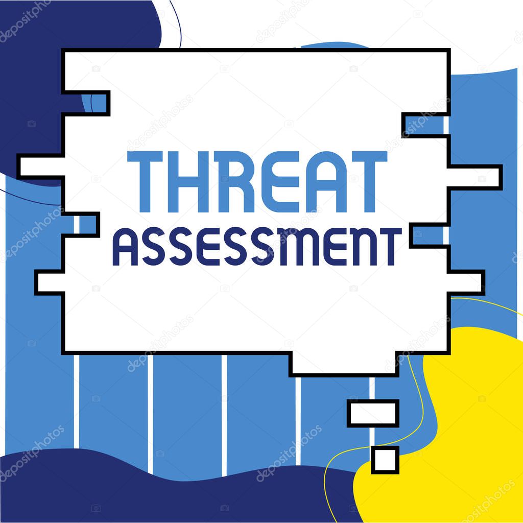 Texto que presenta Evaluación de amenazas, Concepto de negocio que ...