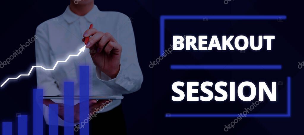 Se al mostrando Breakout Session, Concepto que significa taller de ...
