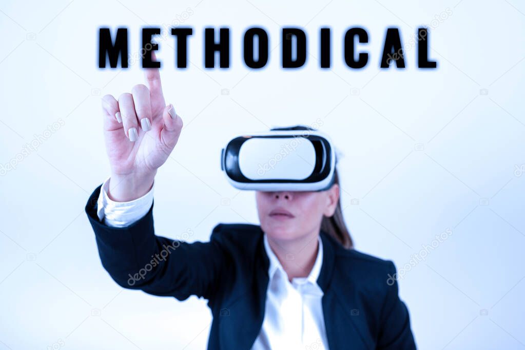 Leyenda conceptual Metódico, Concepto que significa Sistema de Métodos ...