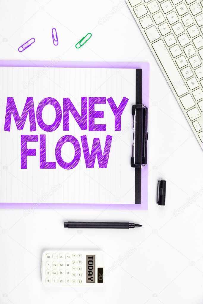 Escribir mostrando texto Flujo de dinero, Foto conceptual el aumento o ... Escribir mostrando texto Flujo de dinero, Foto conceptual el aumento o ...