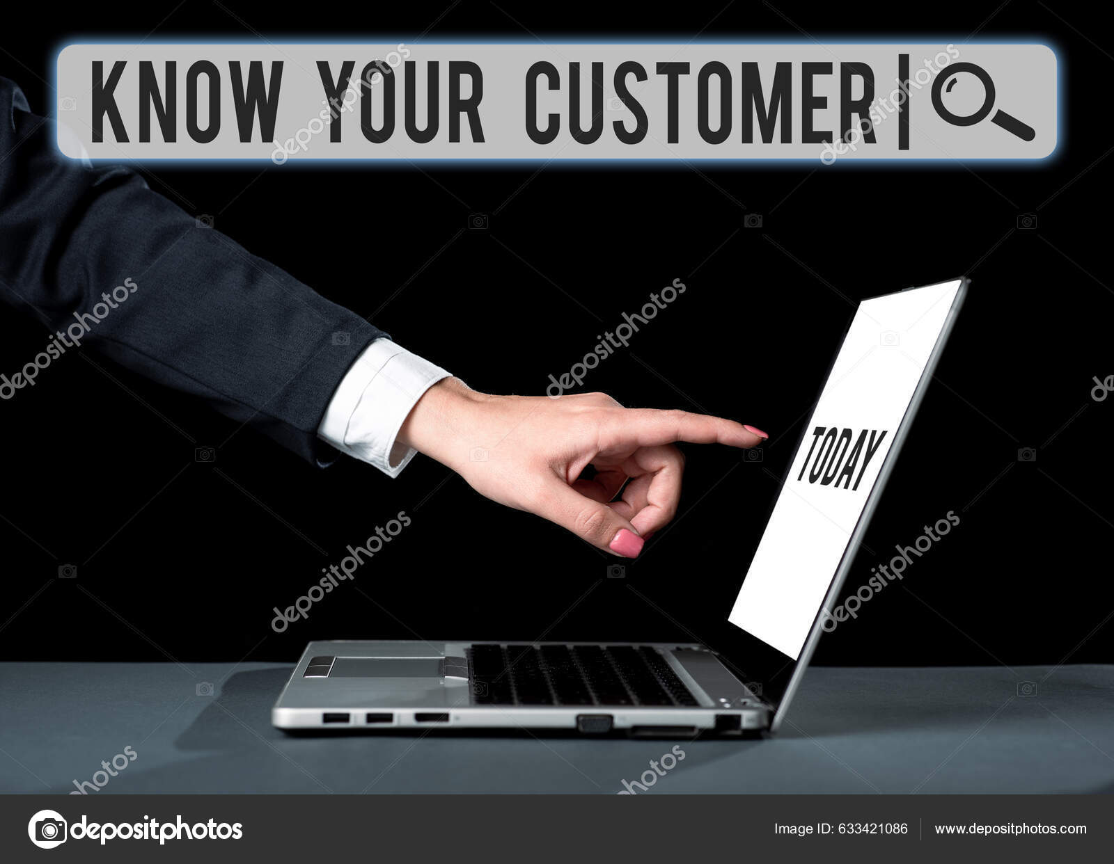 Text Sign Showing Know Your Customer Internet Concept Marketing ...