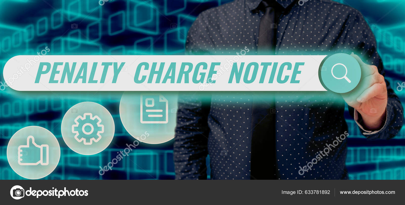 Inspiration Showing Sign Penalty Charge Notice Business Approach Fines ...