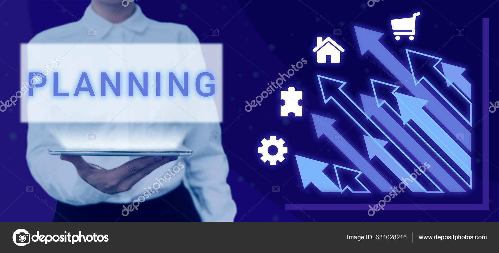 Conceptual Display Planning Word Process Thinking Activities Required ...