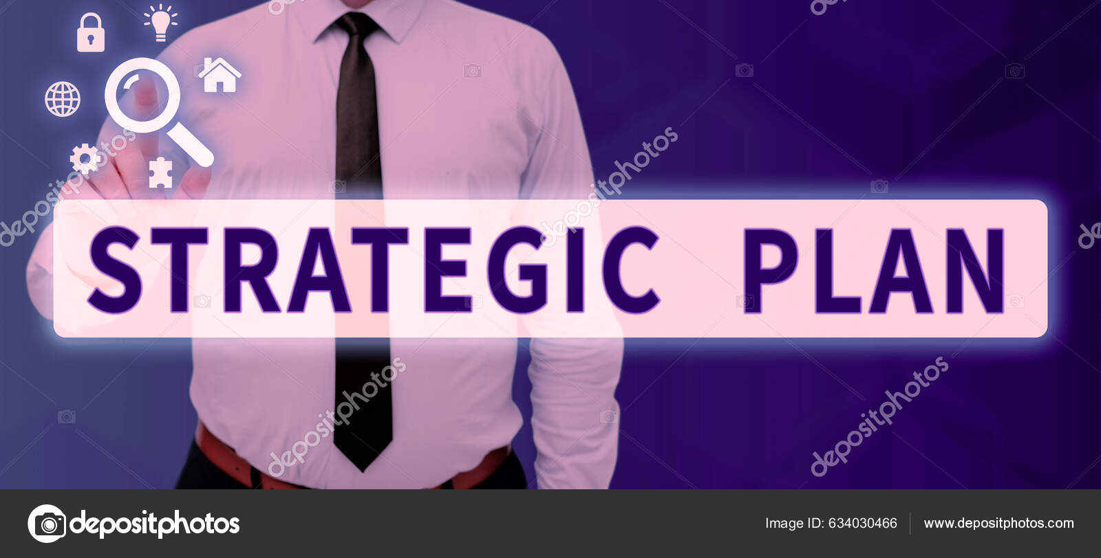 Hand Writing Sign Strategic Plan Concept Meaning Process Defining ...