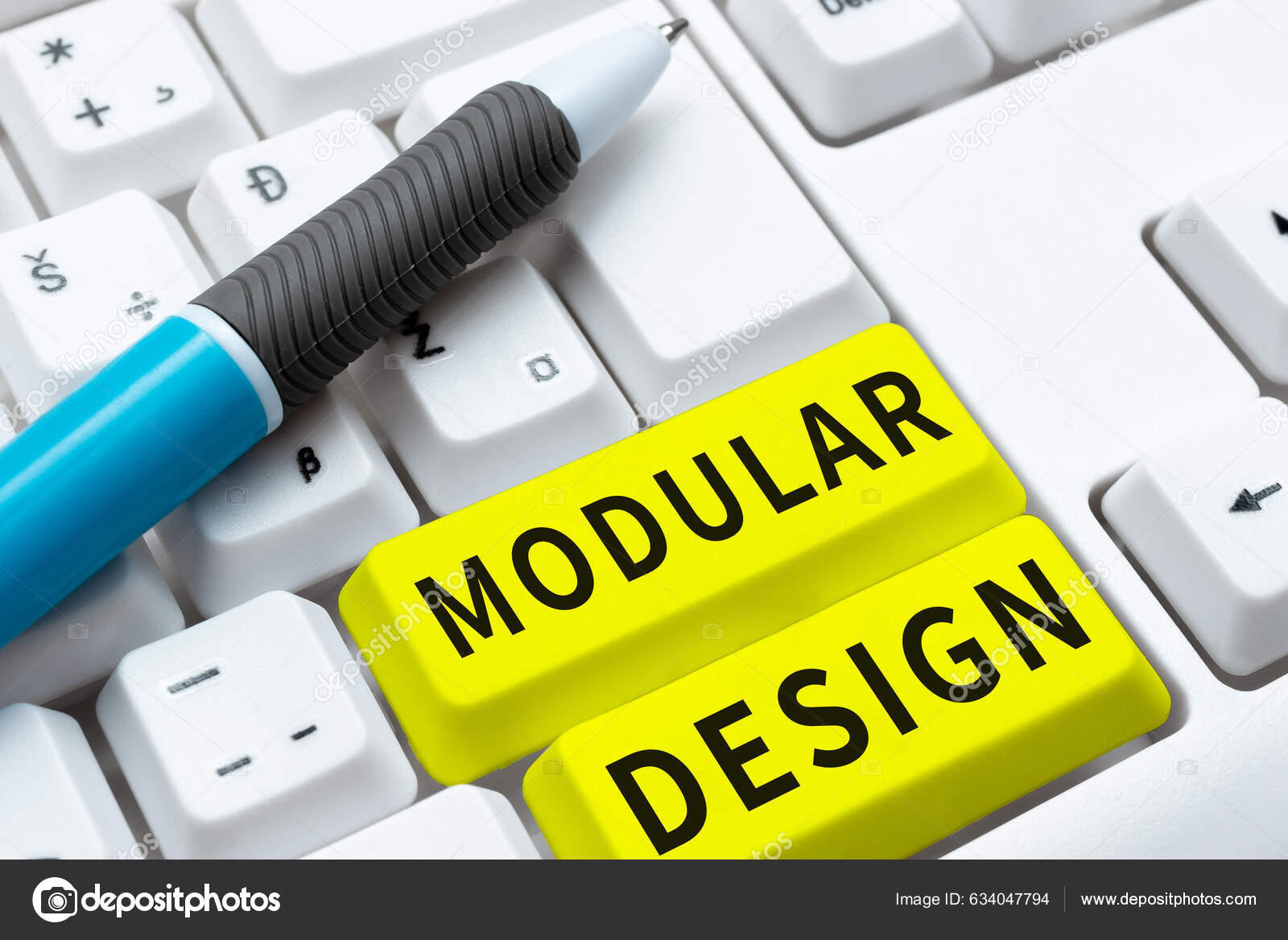 Conceptual Caption Modular Design Word Written Product Designing ...