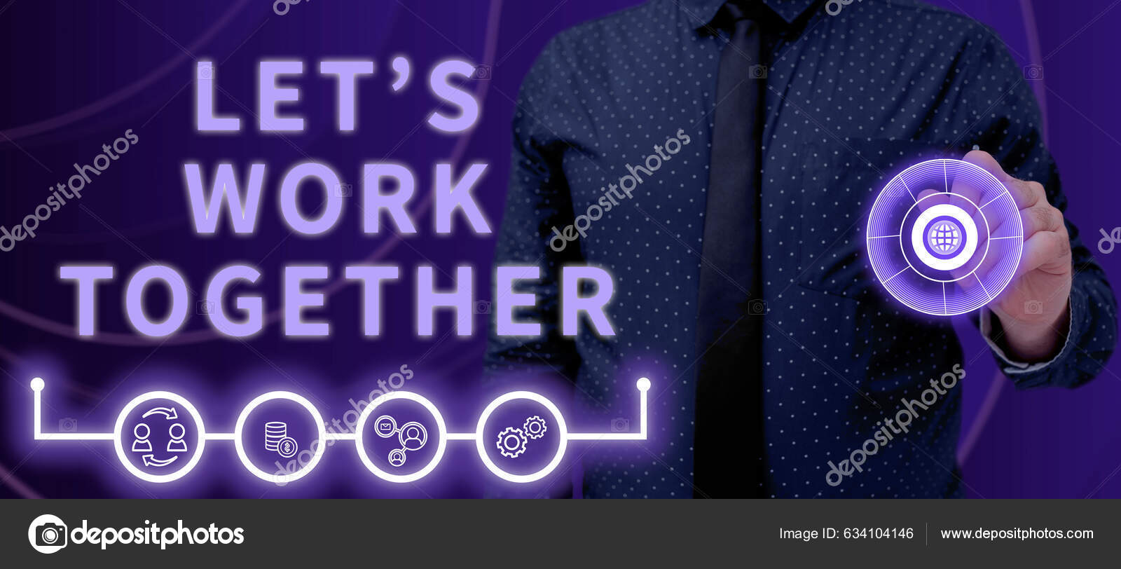Hand Writing Sign Lets Work Together Word Unite Join Forces — Stock ... Hand Writing Sign Lets Work Together Word Unite Join Forces — Stock ...