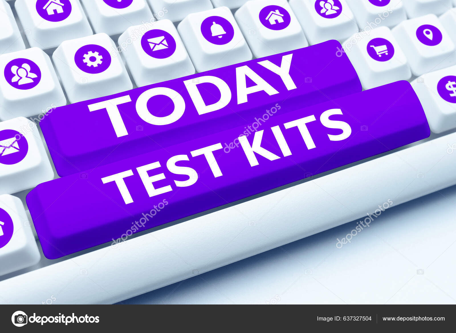 Inspiration Showing Sign Test Kits Internet Concept Collection Certain ...