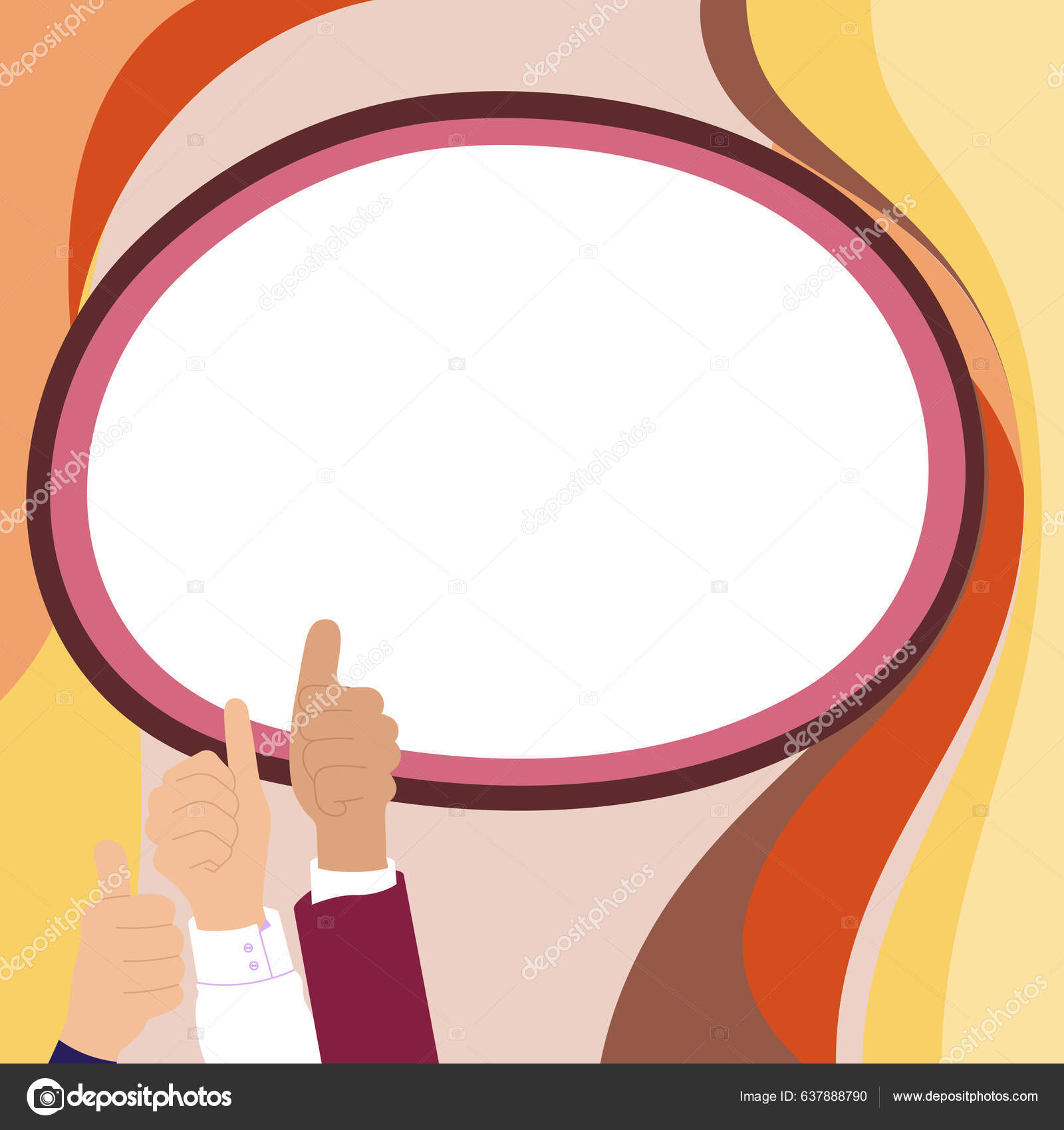 Big Finger Raised Pointing Whiteboard Important Information Stock ...