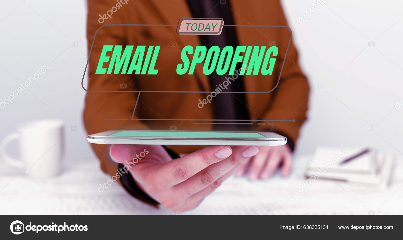 Sign Displaying Email Spoofing Word Written Secure Access Content Email ... Sign Displaying Email Spoofing Word Written Secure Access Content Email ...