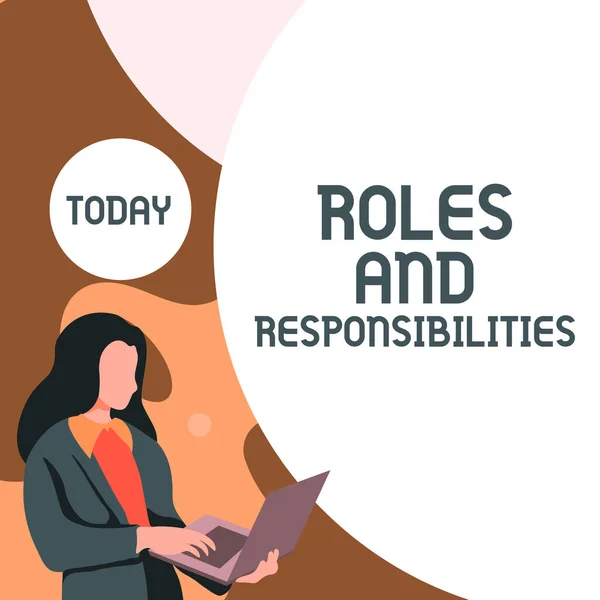 Roles And Responsibilities Cartoon
