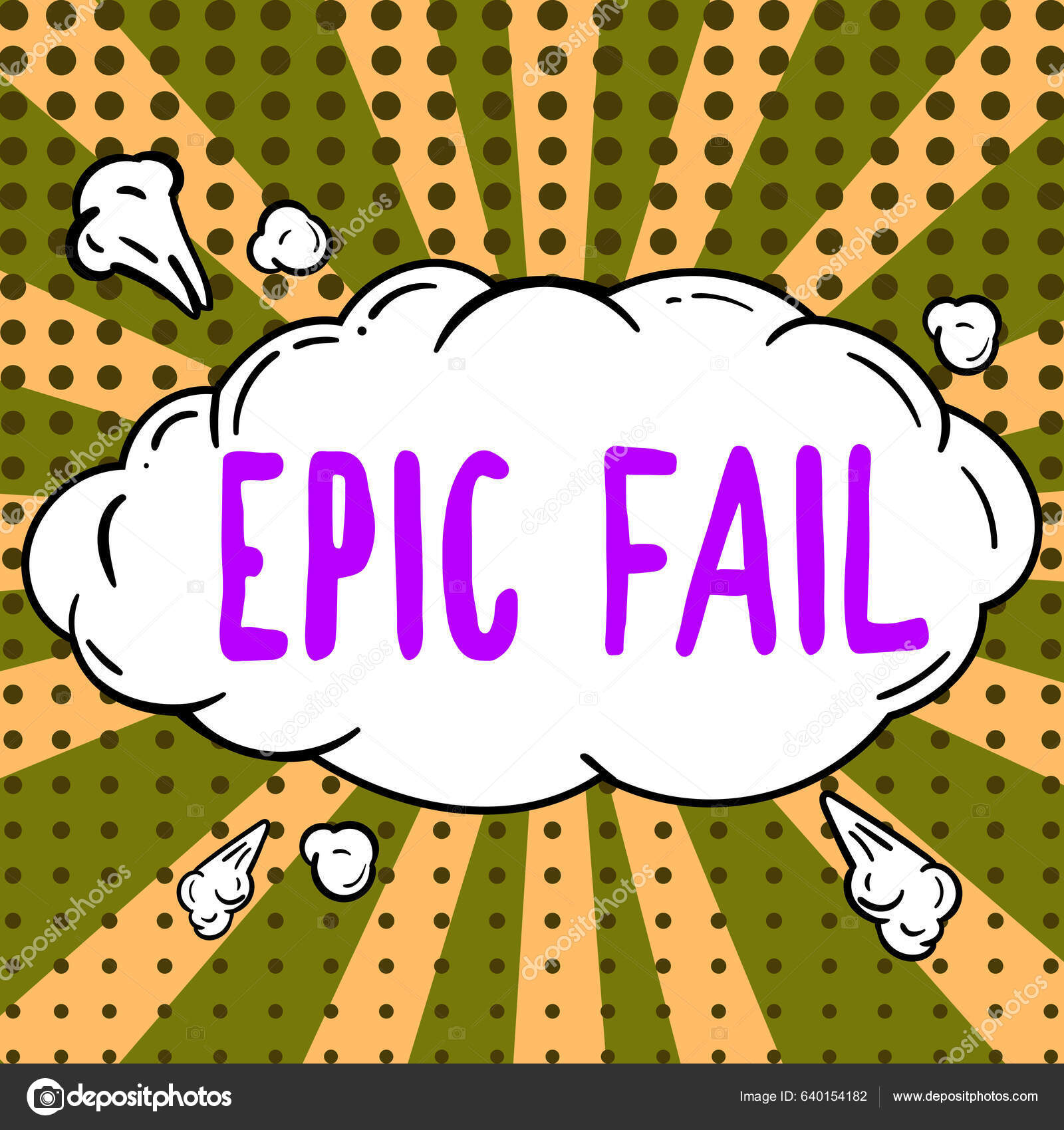 Conceptual Caption Epic Fail Word Spectacularly Embarrassing Mistake ...