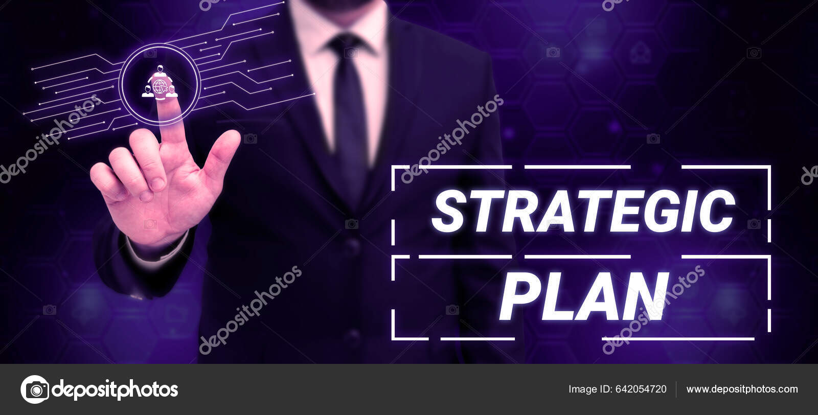 Inspiration Showing Sign Strategic Plan Business Idea Process Defining ...