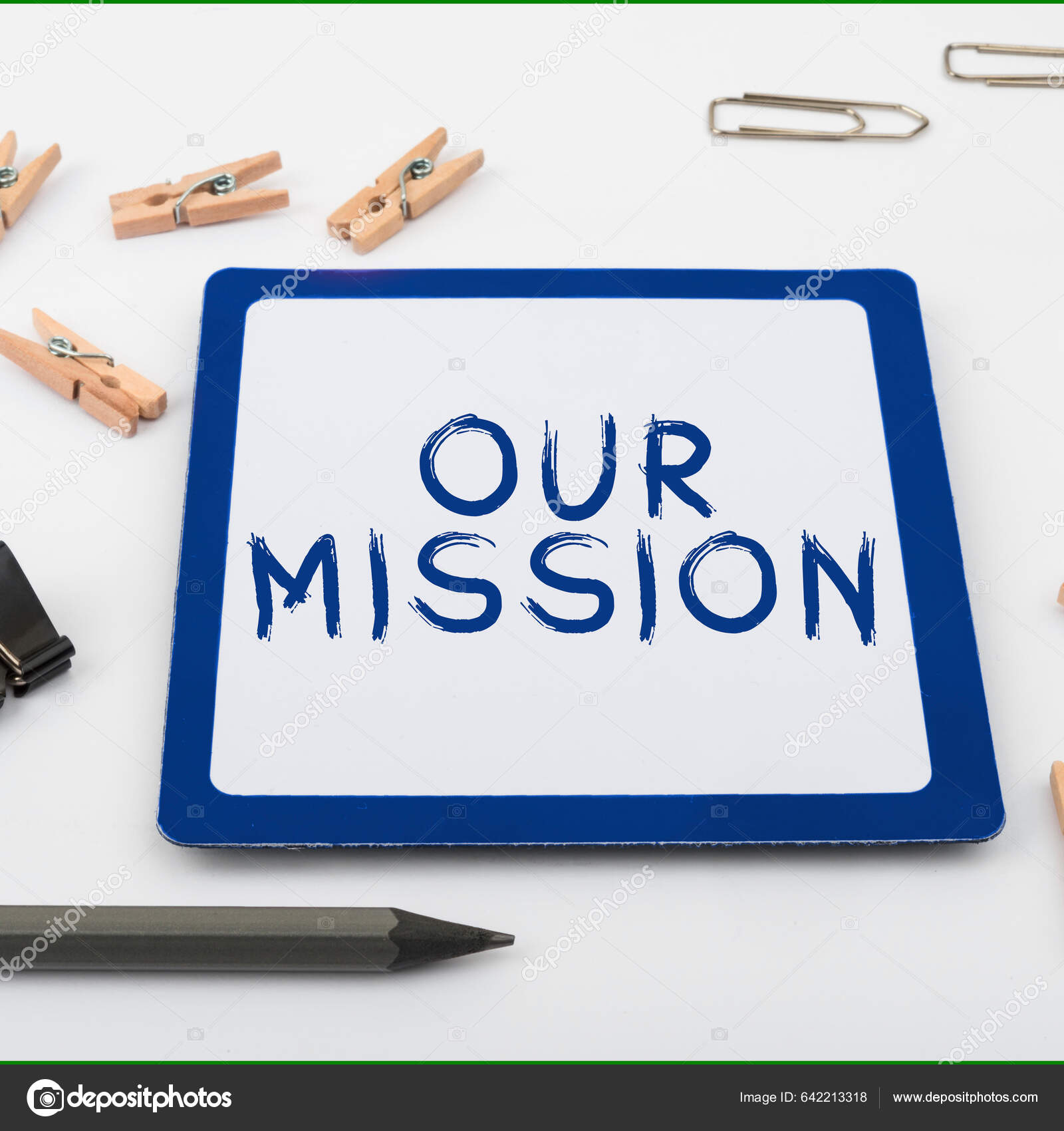 Conceptual Caption Our Mission Word Written Tasks Schedule Need Made ...