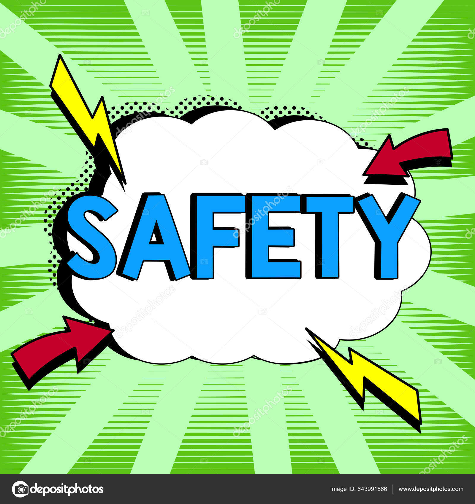 Sign Displaying Safety Conceptual Photo Condition Being Protected ...