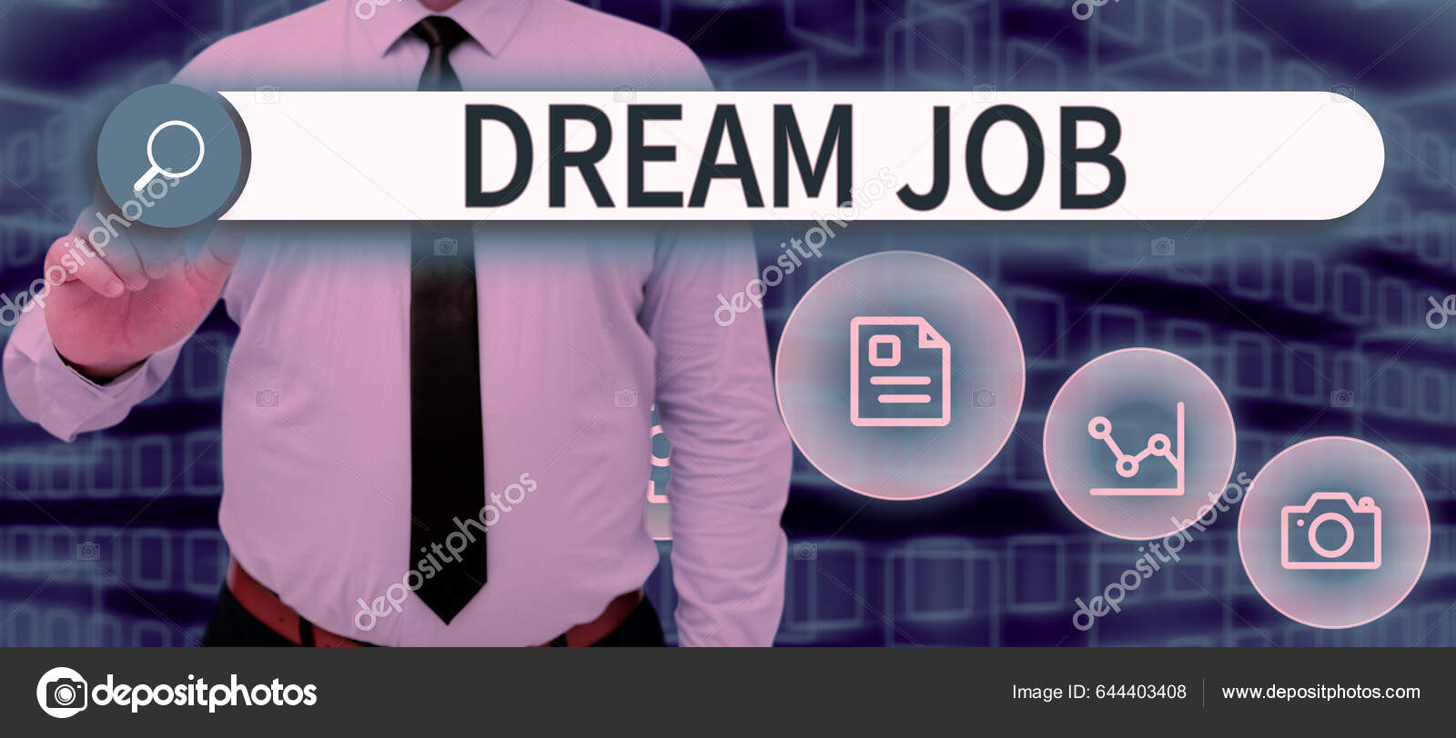 Conceptual Caption Dream Job Business Idea Act Paid Salary Giving ... Conceptual Caption Dream Job Business Idea Act Paid Salary Giving ...